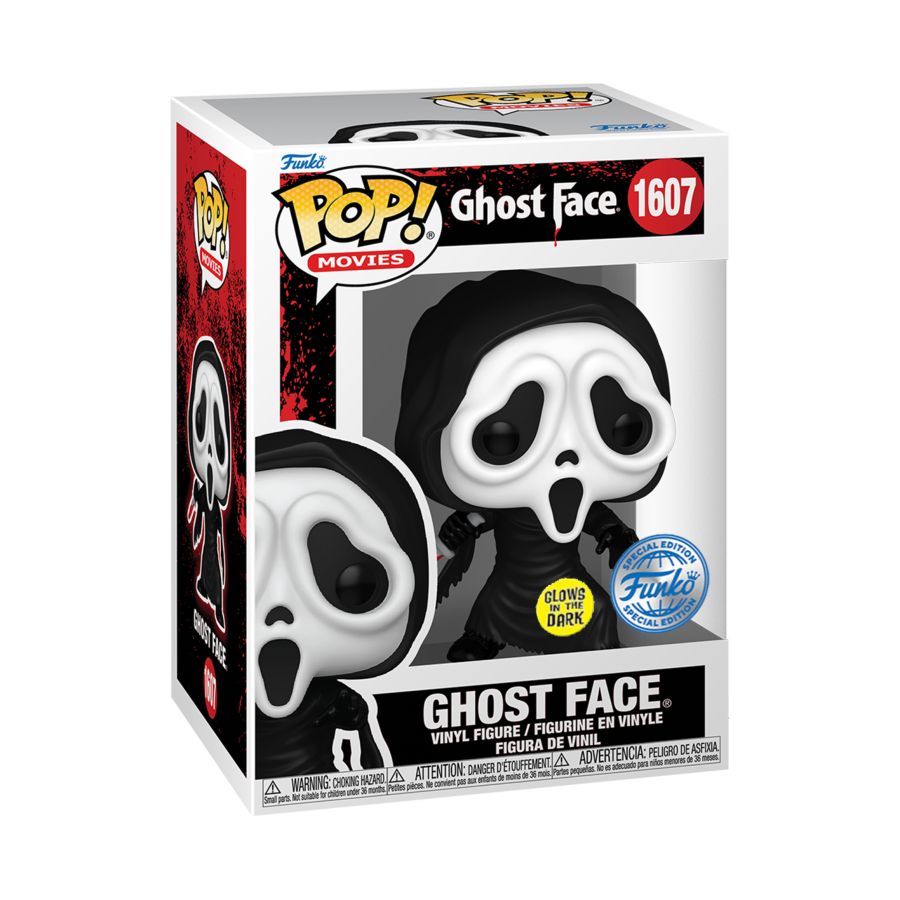 Funko Pop! Scream Ghost Face (Glow) #1607 | Undiscovered Realm