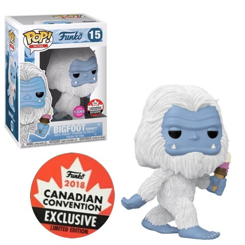 Funko Pop! Myths Bigfoot (Snowy) Flocked Exclusive #15