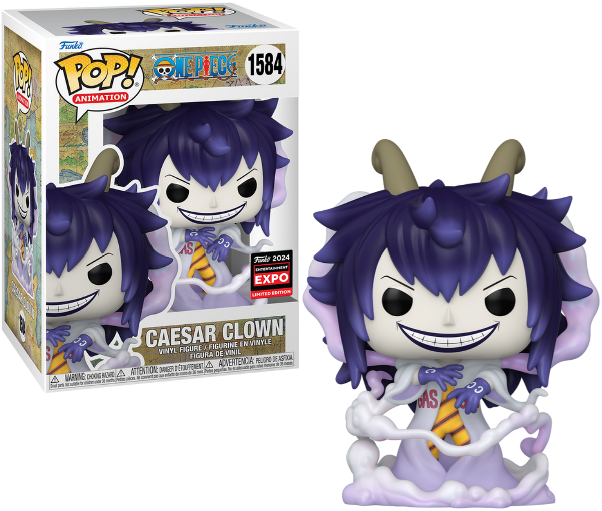 Funko Pop! One Piece Caesar Clown Entertainment Expo Exclusive #1584