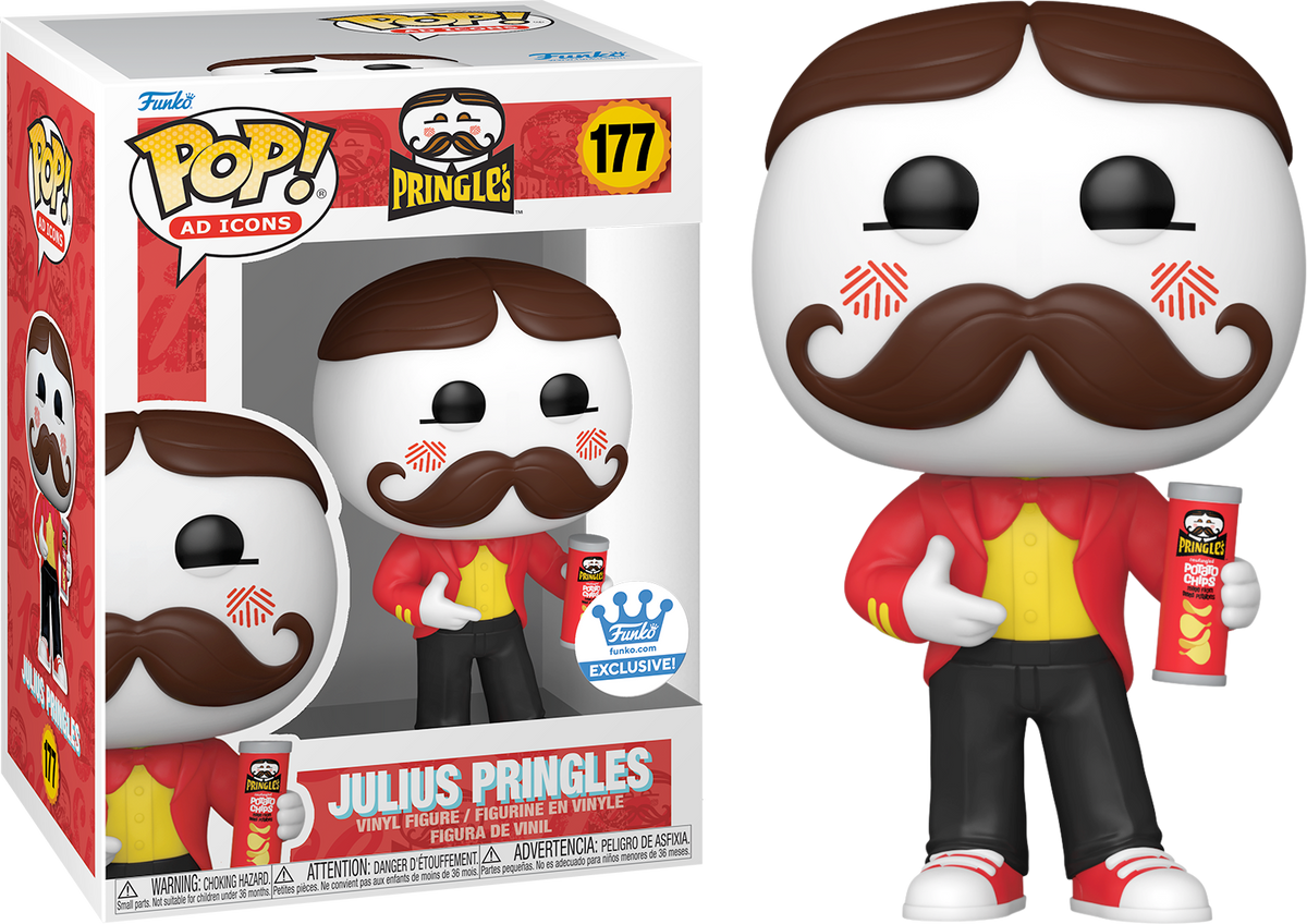 Funko Pop! Ad Icons Pringles Julius Pringles Exclusive #177