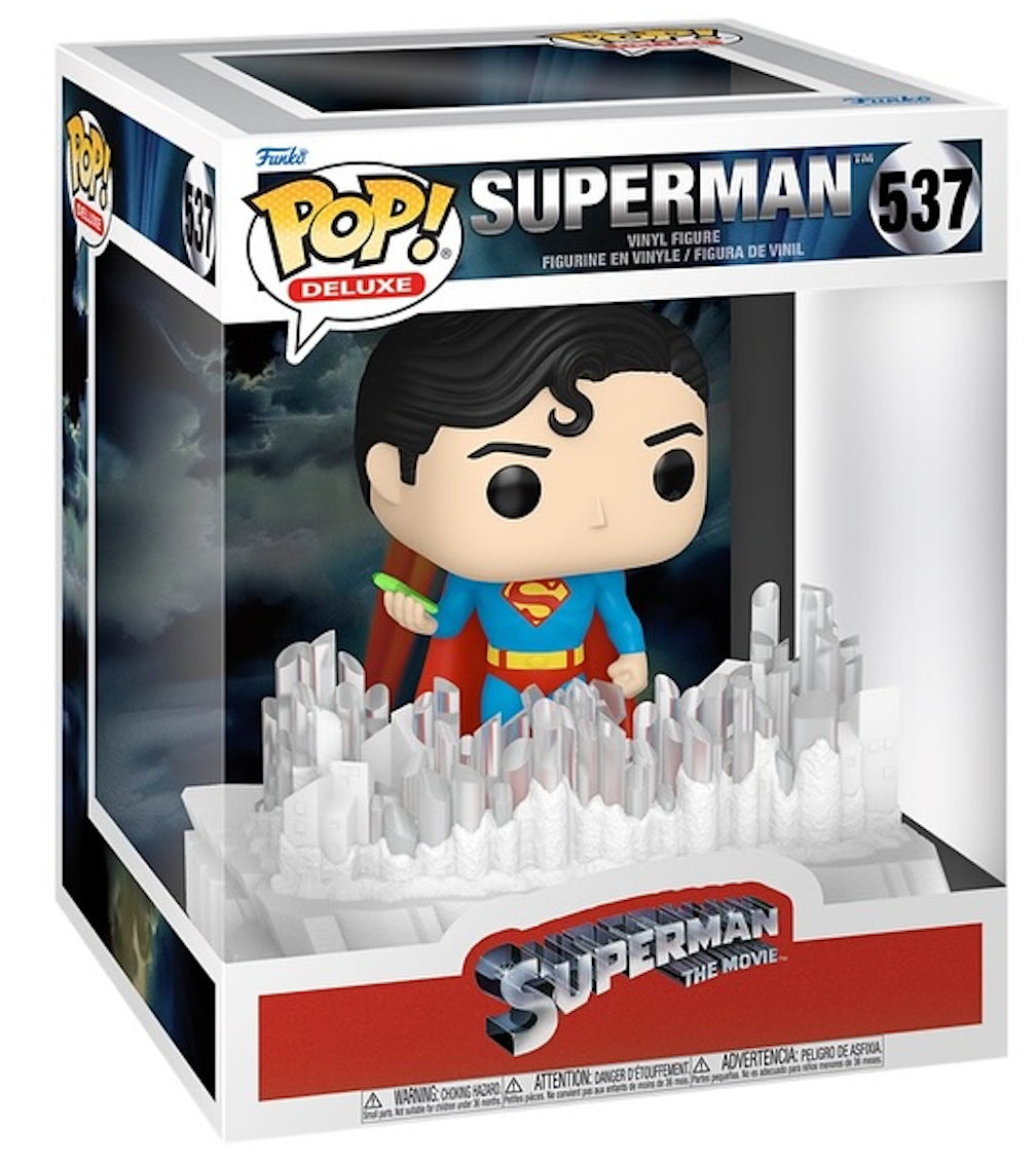 Funko Pop! Deluxe Superman The Movie Superman #537 | Undiscovered Realm