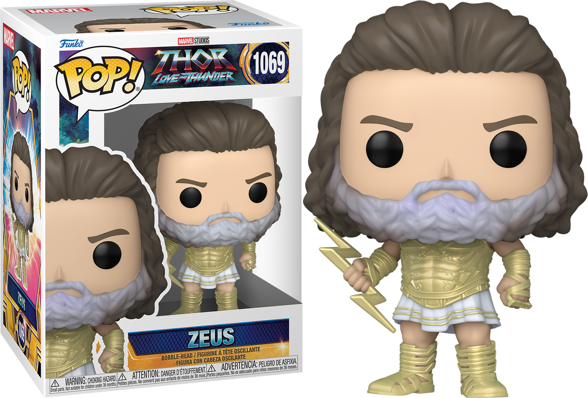 Funko Pop! Thor Love and Thunder Zeus #1069 | Undiscovered Realm
