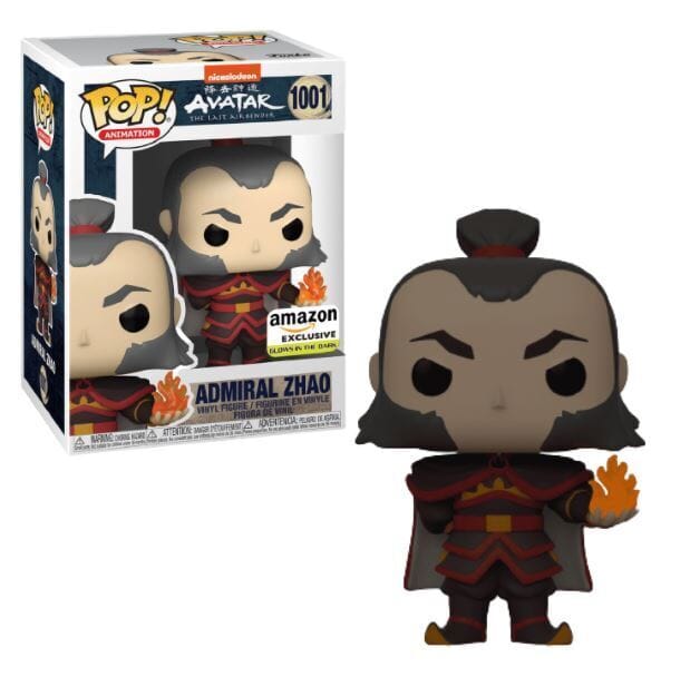 Avatar The Last Airbender Admiral Zhao with Fireball Glow Exclusive ...