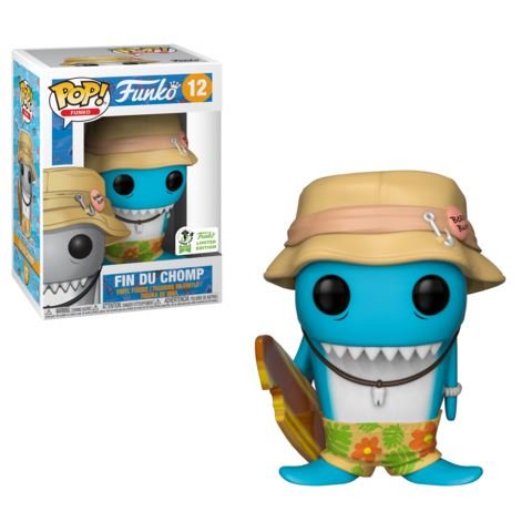 Fantastik Plastik Fin Du Chomp (Blue) ECCC Exclusive Funko Pop! #12 ...