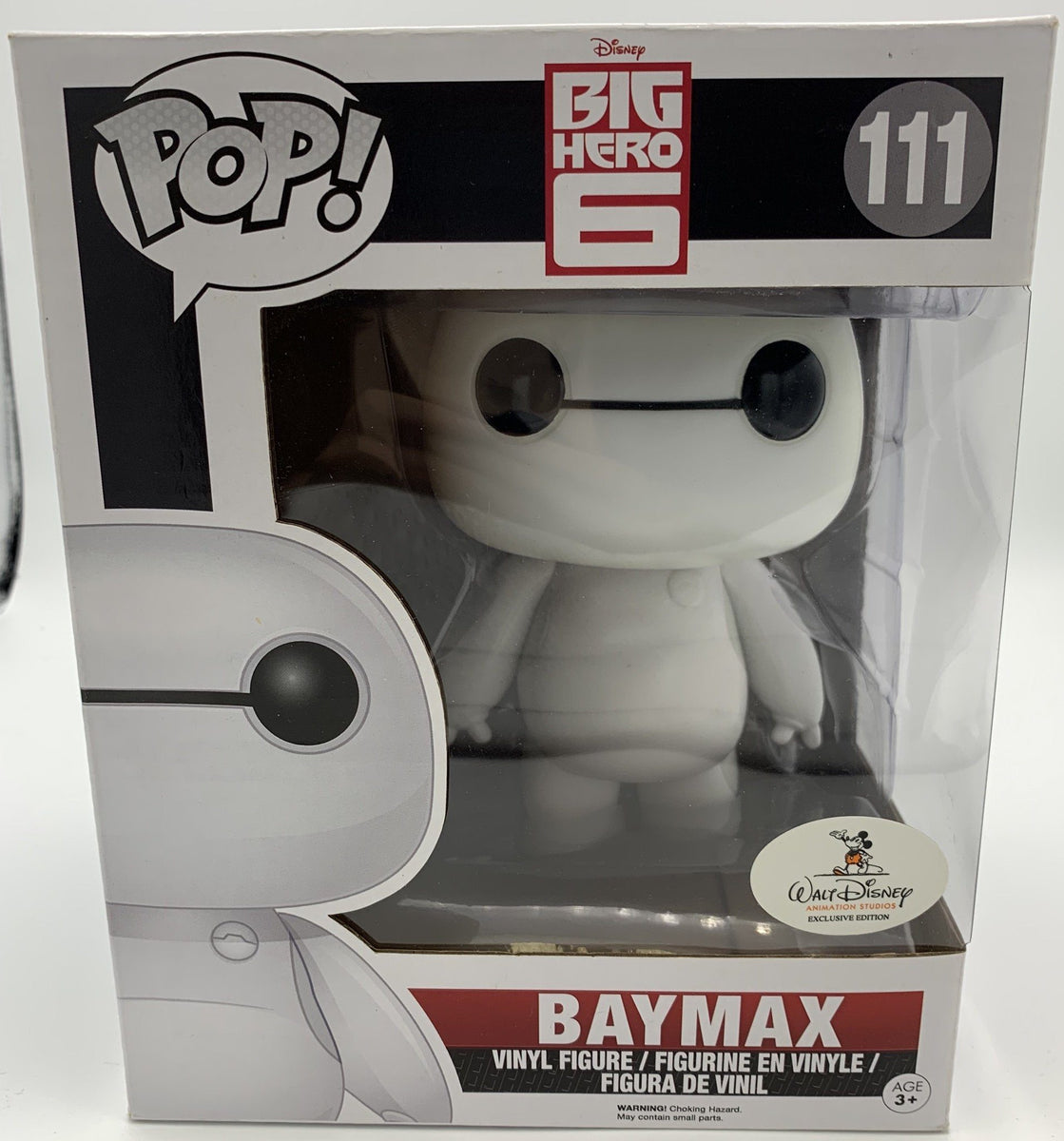 Funko Pop! Big Hero Six Baymax (Walt Disney Animation Studios Exclusive ...