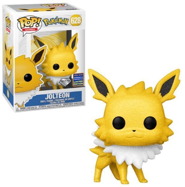 Funko Pop! Pokemon Diamond Jolteon Exclusive #628 | Undiscovered Realm