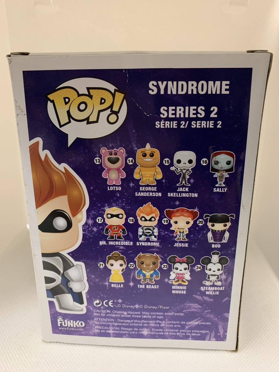Funko Pop! The Incredibles Syndrome (Heavily Damaged Box) #18