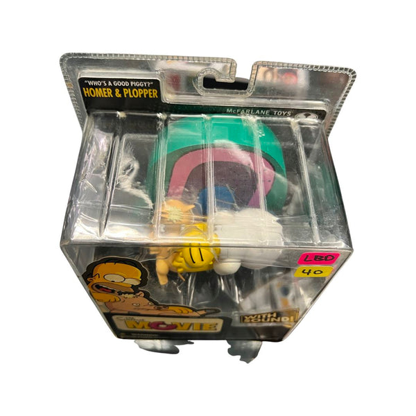 McFarlane The Simpsons Movie Homer & Plopper (Spider Ham) Action Figure