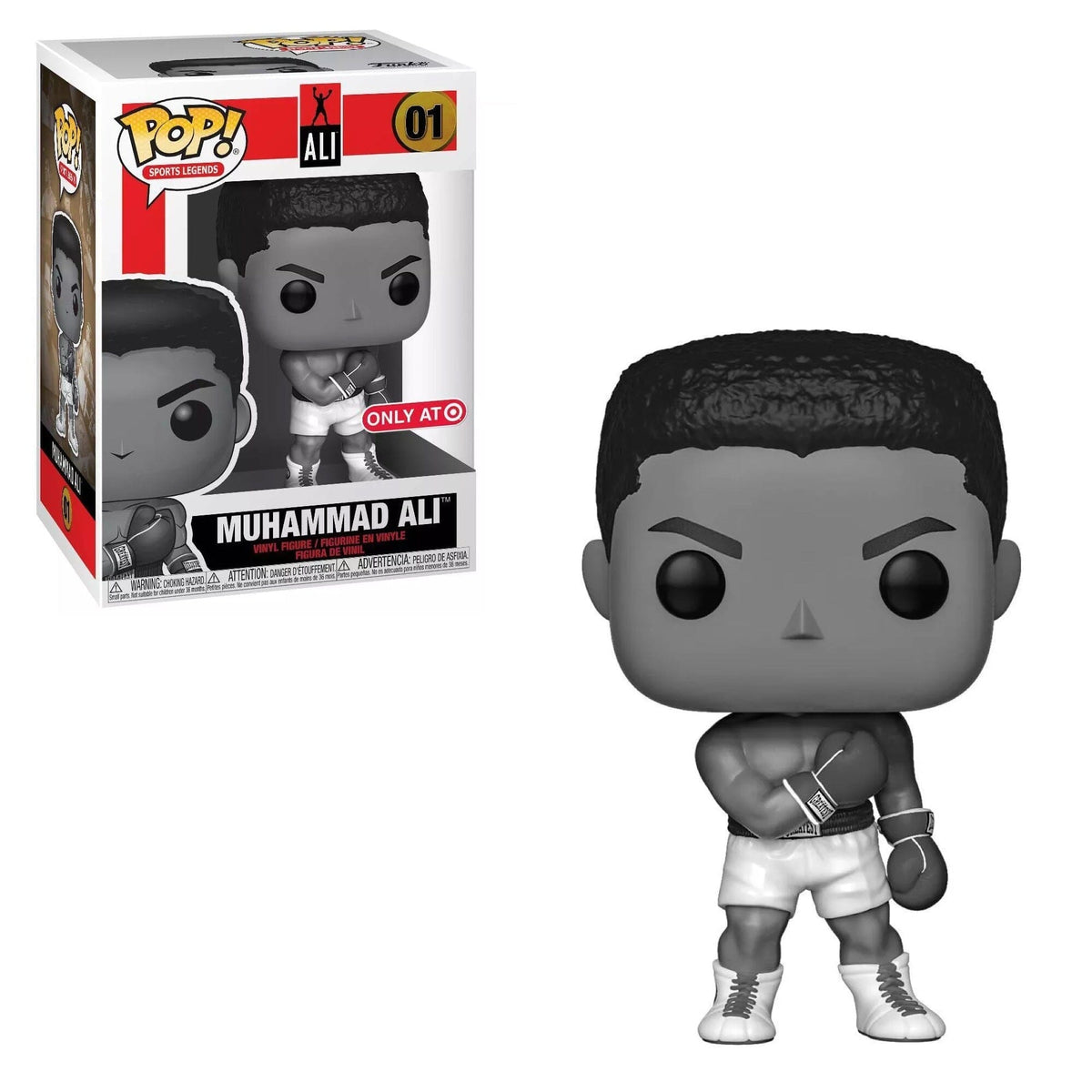 Muhammad Ali (Black & White) Exclusive Funko Pop! #01 | Undiscovered Realm