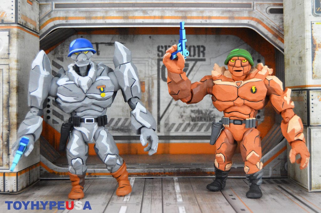 Neca Traag and Granitor Teenage Mutant Ninja Turtles (TMNT) 7 Inch ...