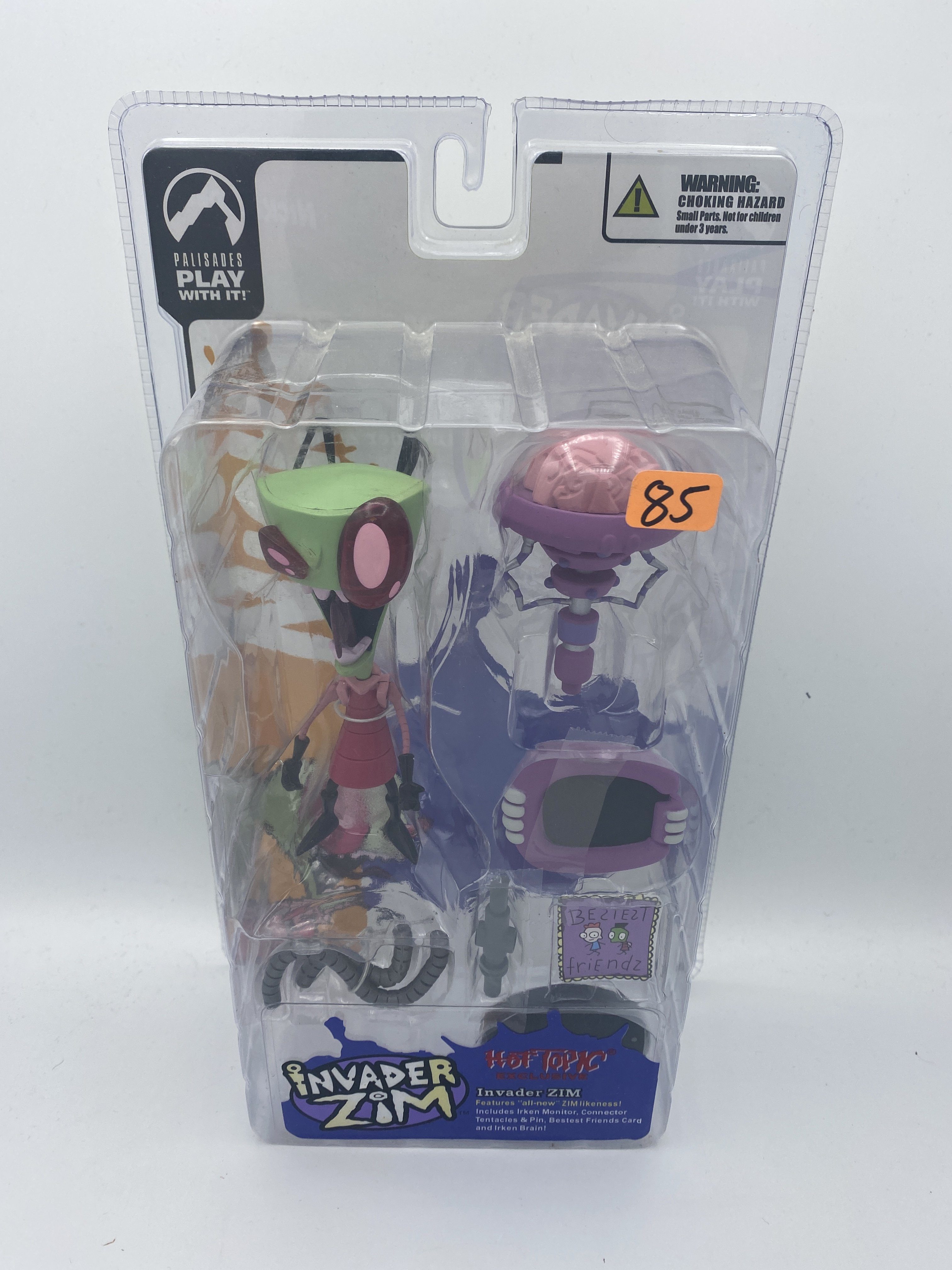 Palisades Toys Invader Zim with Irken Monitor Exclusive Figure ...