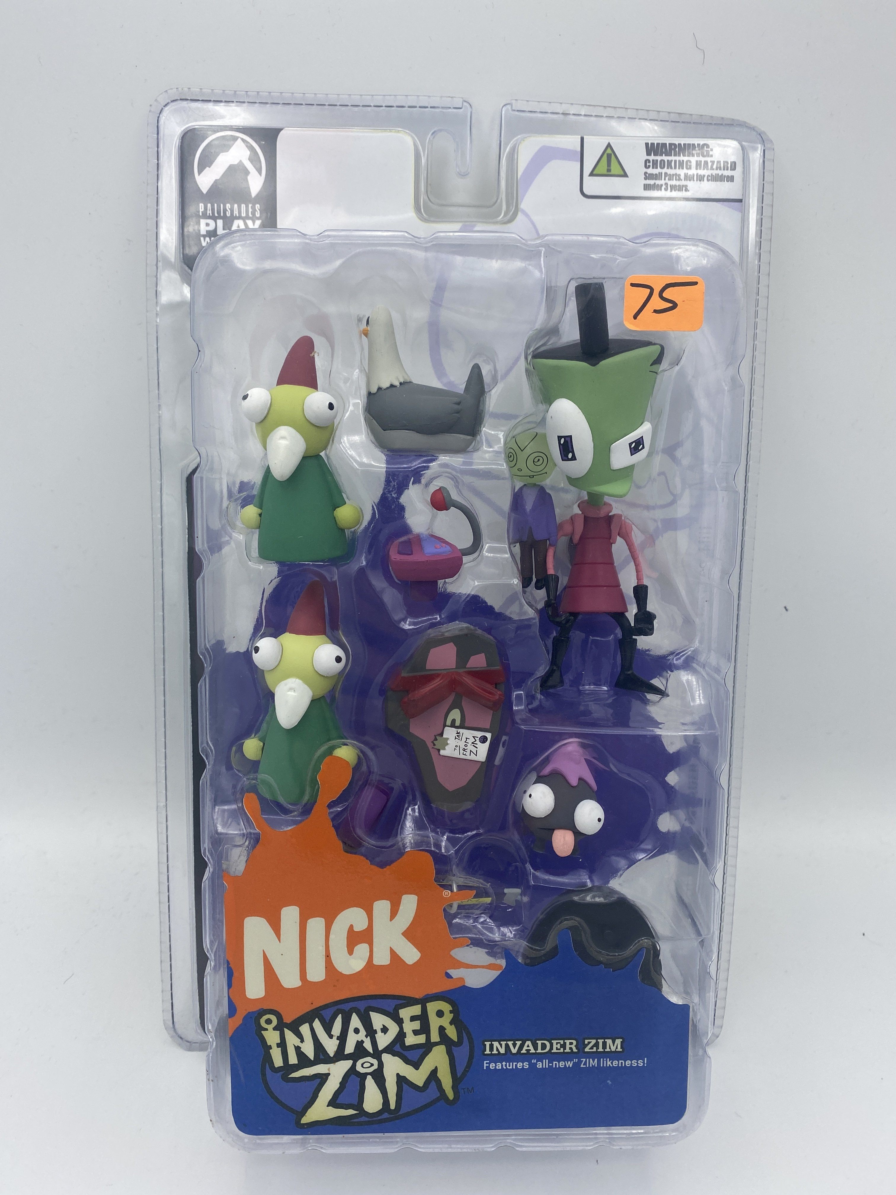 Palisades Toys Invader Zim with Pimple Exclusive Figure – Undiscovered ...