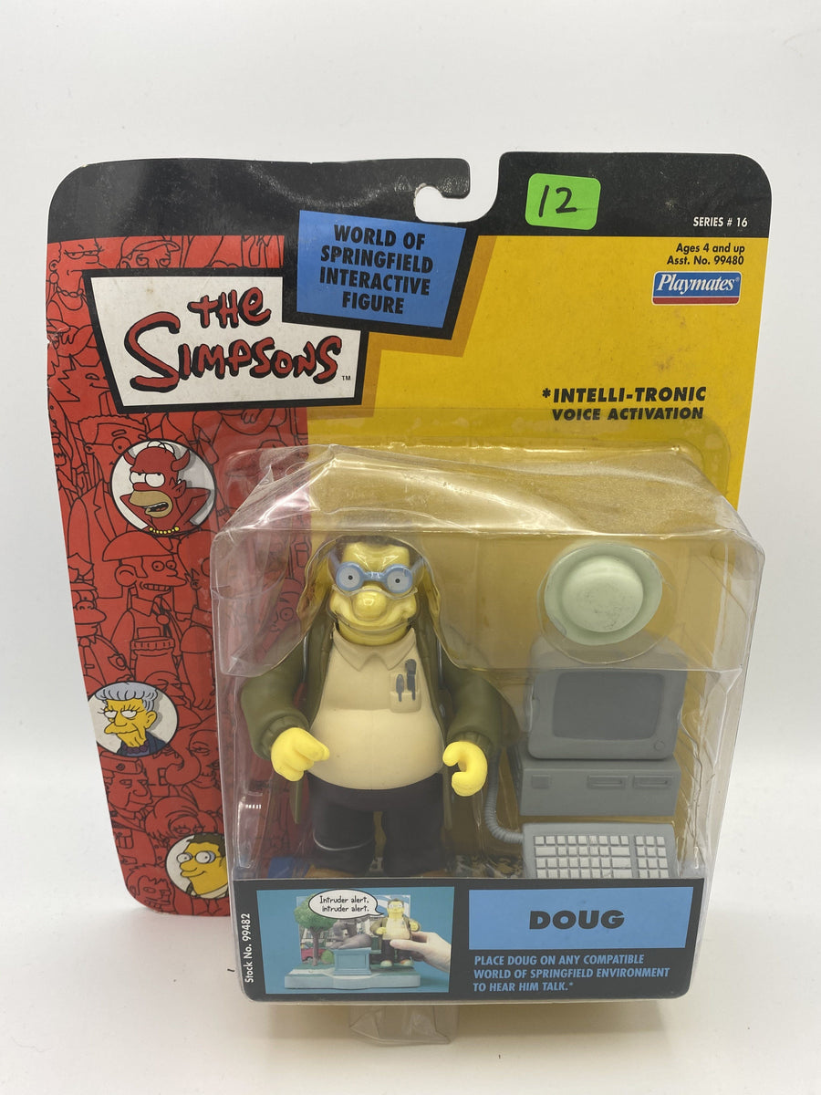 Playmates The Simpsons Doug Series #16 Action Figure | Undiscovered Realm