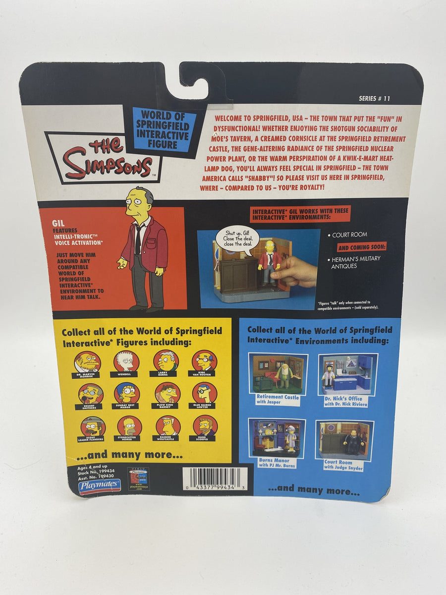 Playmates The Simpsons Gil Series #11 Action Figure | Undiscovered Realm