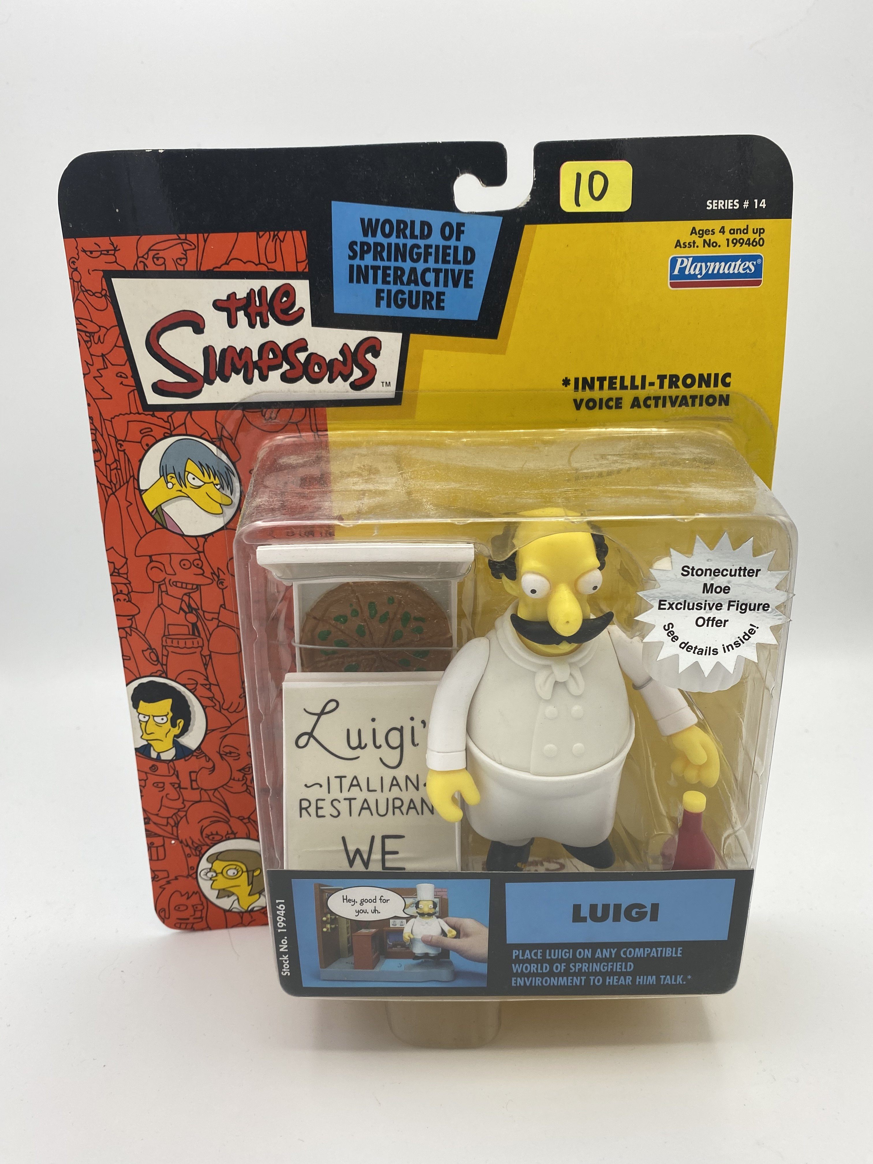 Playmates The Simpsons Luigi Series #14 Action Figure – Undiscovered Realm