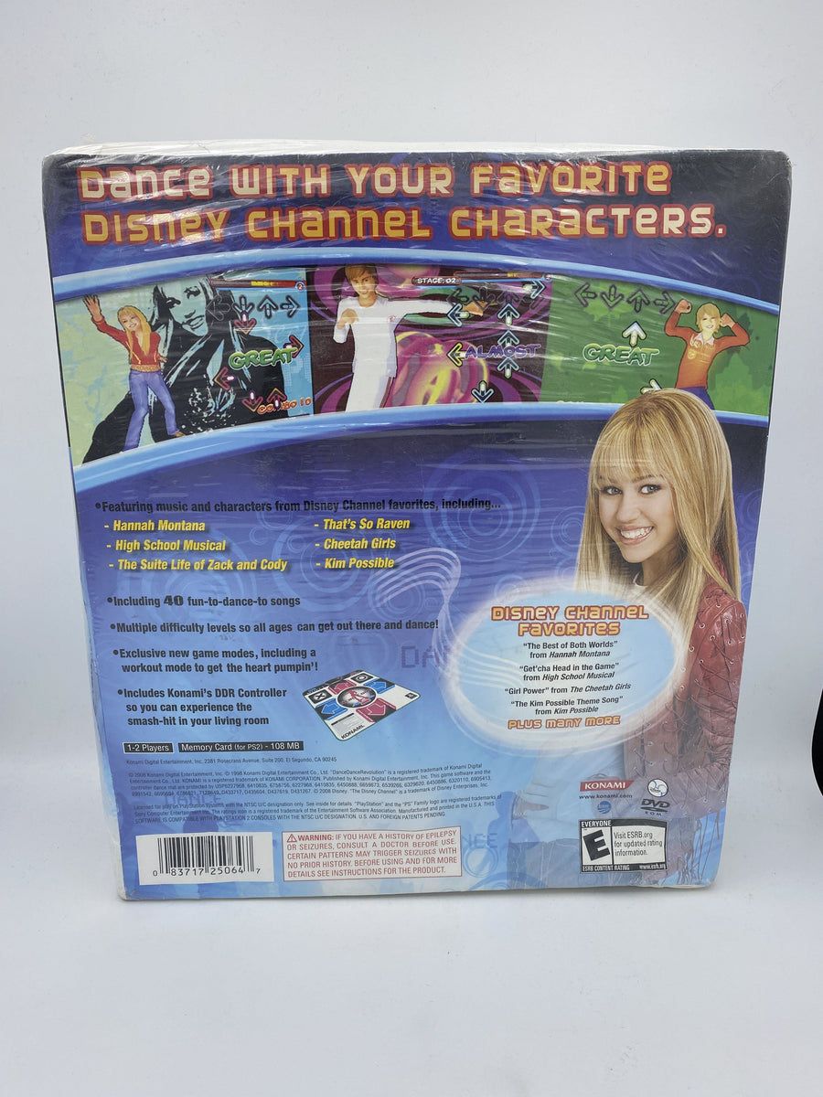 Playstation 2 (PS2) Konami Dance Dance Revolution Disney Channel ...
