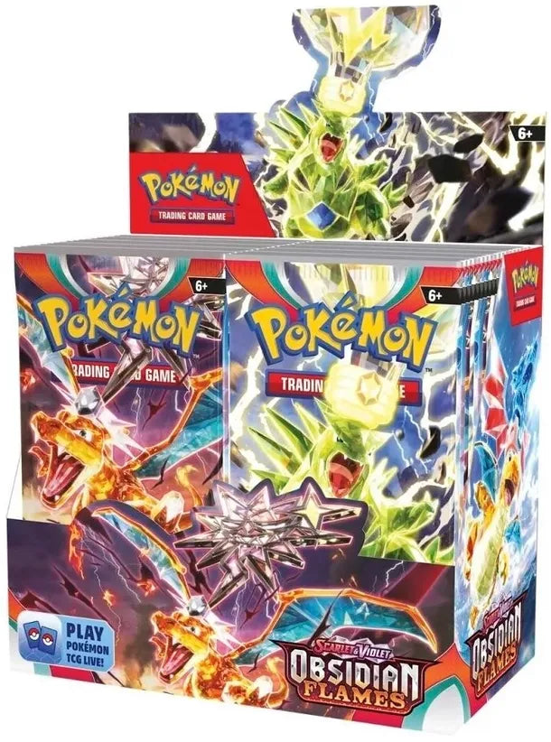 Pokemon TCG Obsidian Flames Booster Box (Ships 9/15) | Undiscovered Realm