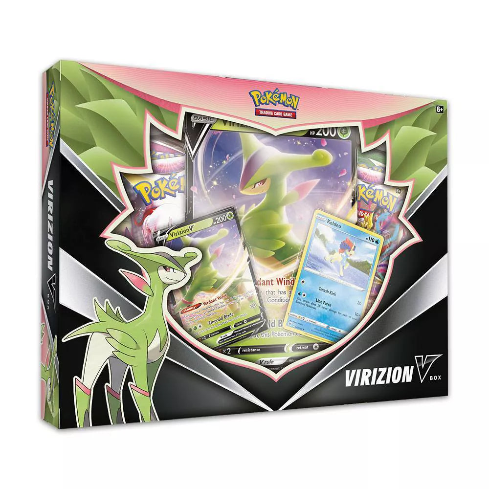 Pokemon Trading Card Game: Virizion V Box | Undiscovered Realm