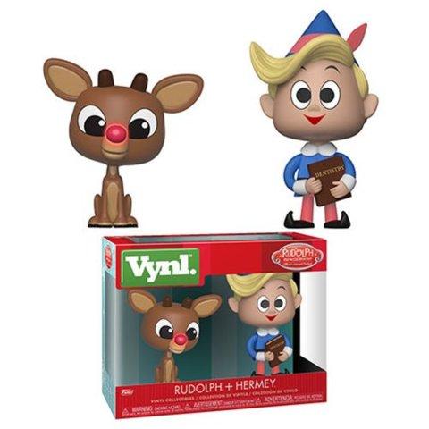 Funko Vynl Rudolph and Hermie 2-Pack (Shelf Wear) | Undiscovered Realm