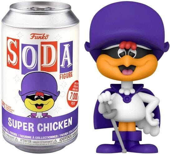 Super Chicken Funko Vinyl Soda (Opened Can) | Undiscovered Realm