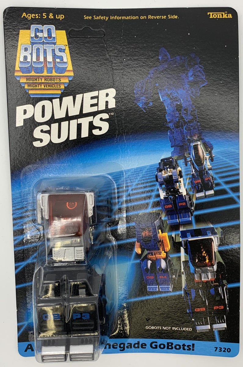 Tonka Go Bots Power Suits Armor Vintage Action Figure | Undiscovered Realm
