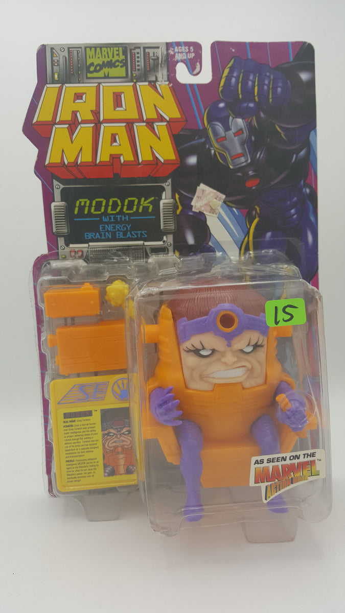 ToyBiz Marvel Comics Iron Man Modok with Energy Brain Blasts (Box Damaged)
