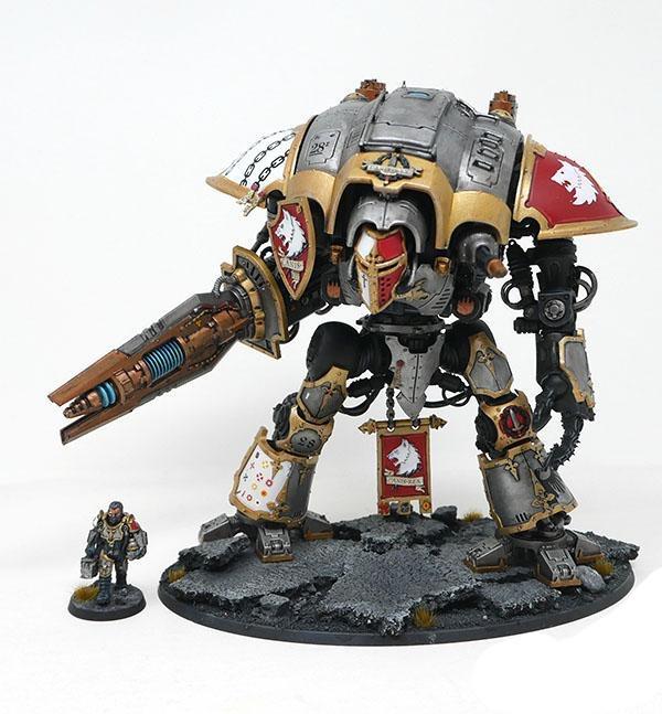 Warhammer 40k Imperial Knights Preceptor Canis Rex | Undiscovered Realm